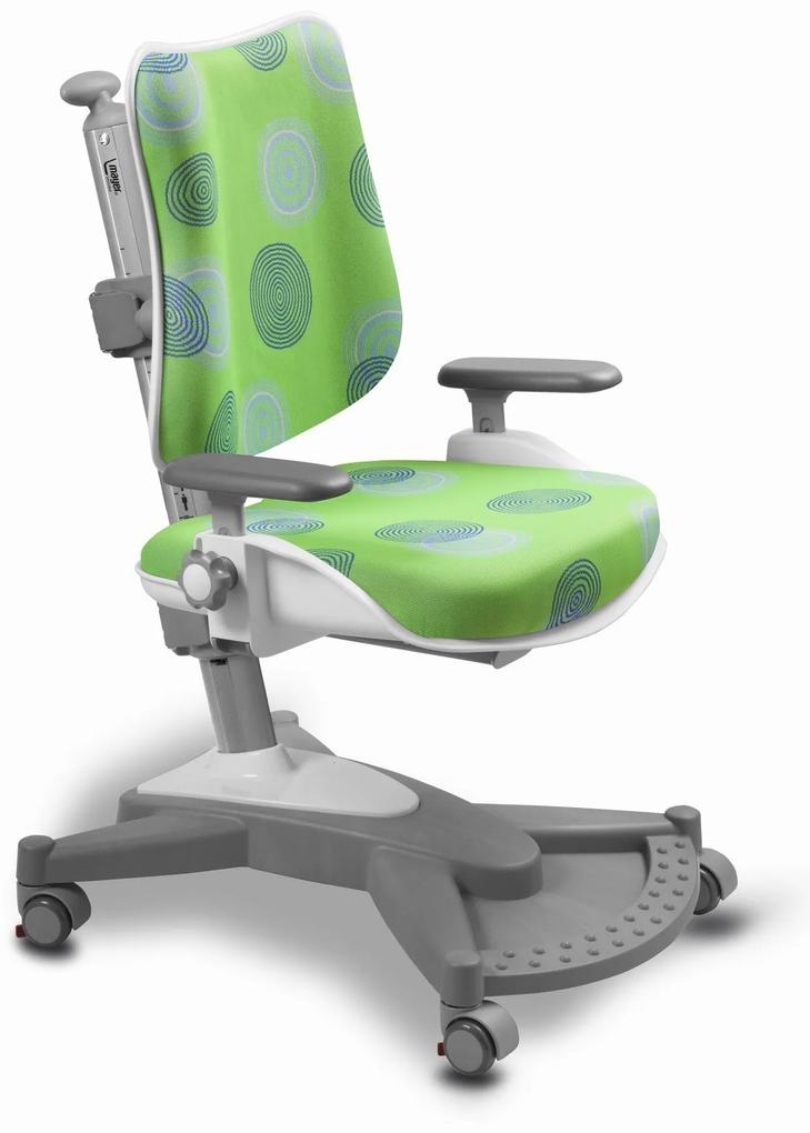 Rostoucí židle Mayer MyChamp - zelená s kruhy