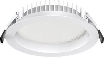 Vestavné LED svítidlo PROLUMIA Pro-Logic 160 Ø190x53mm,pro výřez Ø 160-170mm 15W IP54 bílá 3000/3500/4000K nastavitelný výkon 421741 30