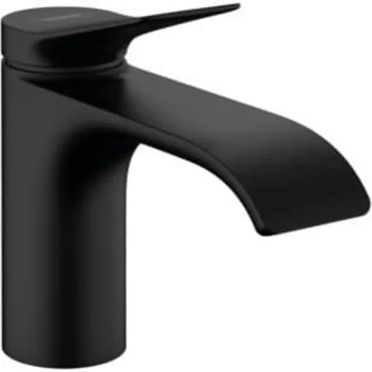 Hansgrohe Vivenis ventil umyvadlový bez výpusti matná černá 75013670