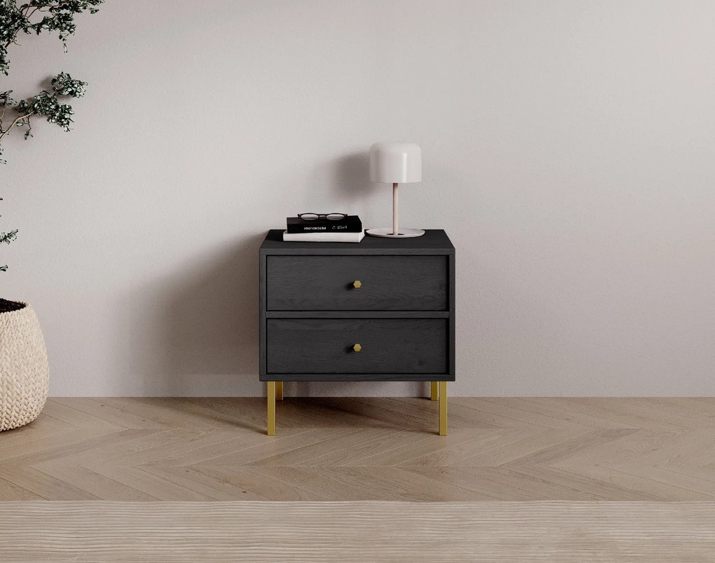ADRK Furniture Noční stolek Tili ADRK-NS-TIL-B