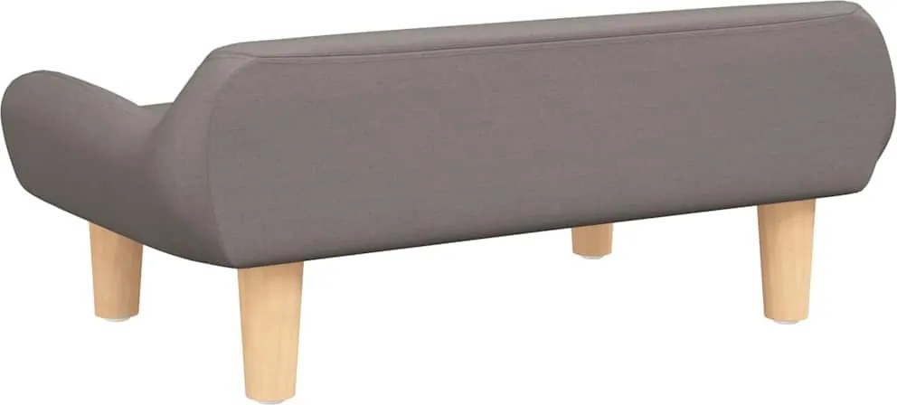 Pelíšek pro psy taupe 70 x 40 x 24 cm textil 171949