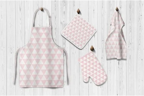 Domarex Kuchyňská podložka Home Chef růžová, 20 x 20 cm