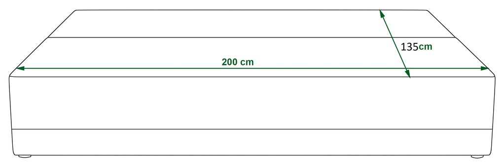 Pohovka dvousedačka Tornado S (tmavě hnědá + hnědá). 1056867