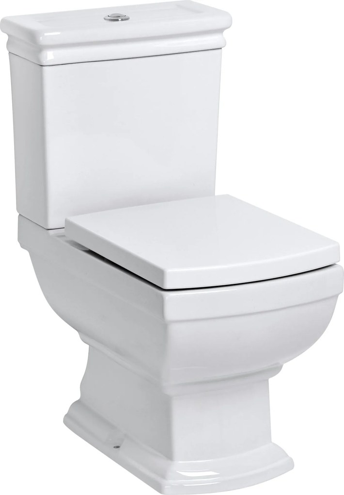 Novoterm WC kombi NV-Kleopatra 11 ZO se zadním odpadem a SoftClose sedátkem