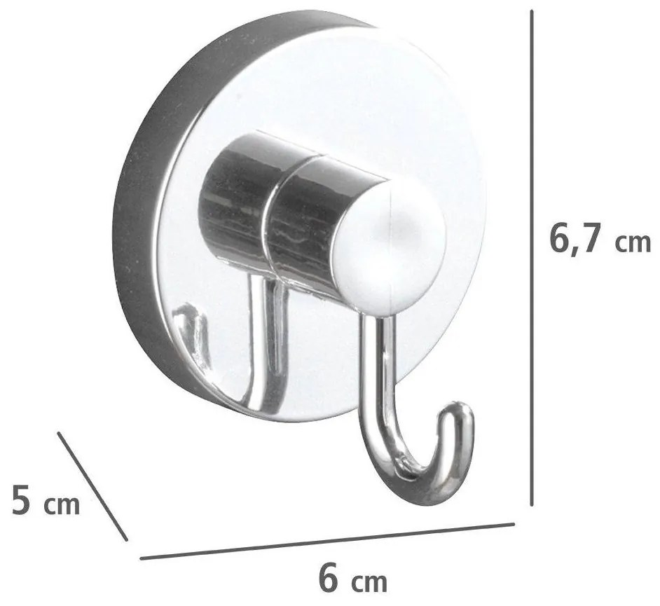 Koupelnové háčky na ručníky Vacuum-Loc, 2 kusy v sadě,WENKO