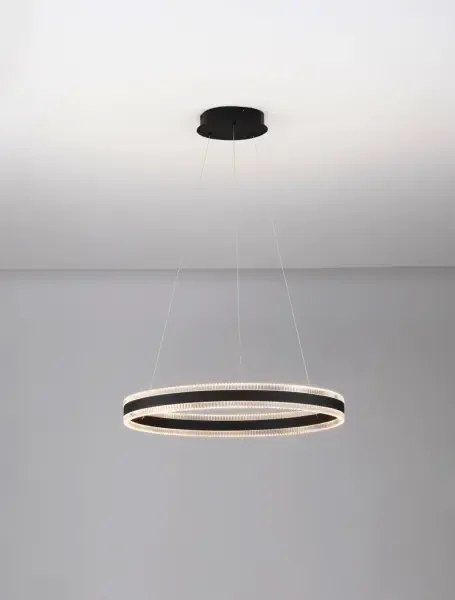 Moderní lustr Alaro 1 Černá