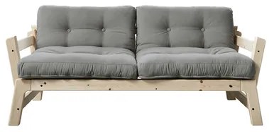 sofa STEP by Karup - 75*158 cm natural (přírodní) + futon grey 746