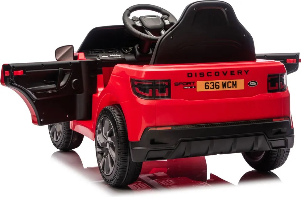 LEAN CARS Elektrické autíčko Land Rover Discovery DLS-K06 červené