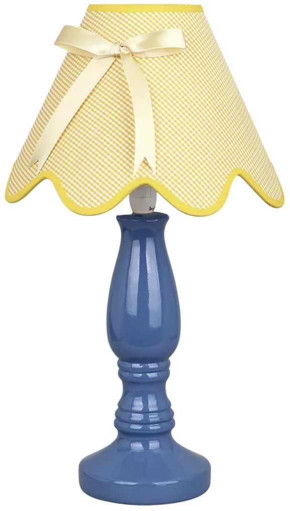 Dětská stolní lampička VENTIMIGLIA, 1xE14, 40W, žlutomodrá Clx