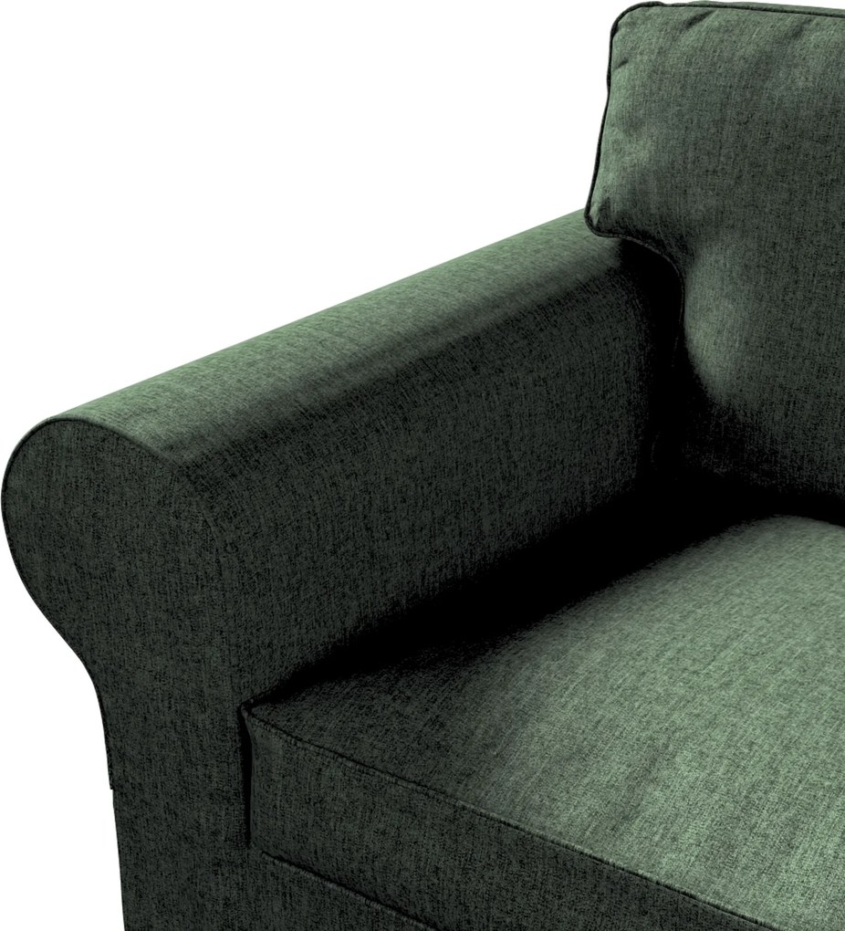 Potah na pohovku IKEA Ektorp 2-místná rozkládací NOVÝ MODEL 2012 barva zelená látka pletený vzor