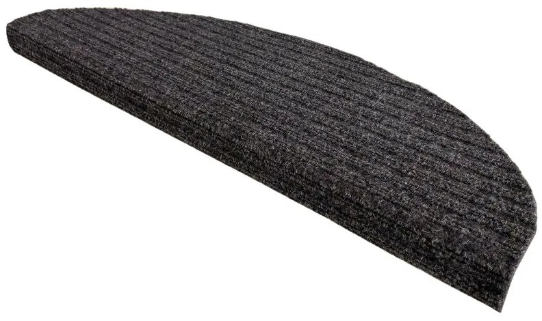 Vopi Nášlapy na schody Rio hnědé půlkruh, samolepící - 28x65 půlkruh (rozměr včetně ohybu)