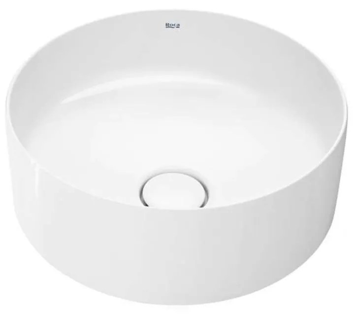 Roca Inspira - Umyvadlo na desku, průměr 37 cm, bílá A327523000