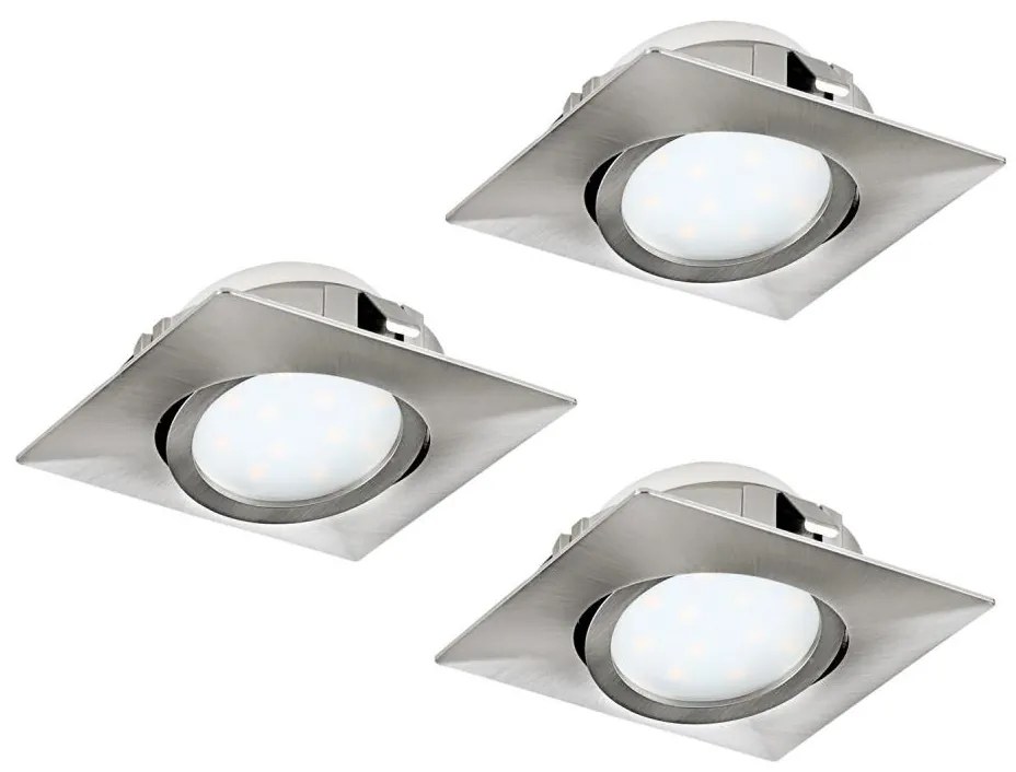 Eglo 95846- SADA 3x LED podhledové svítidlo PINEDA 1xLED/4,9W/230V