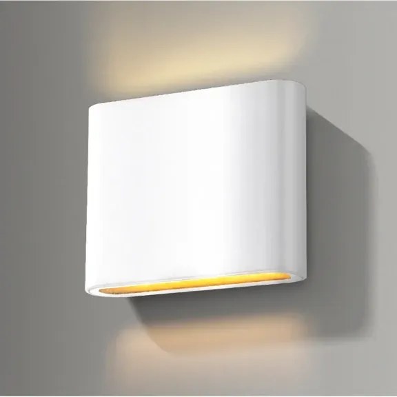 LED vnější nástěnné osvětlení Cremona S bílé
