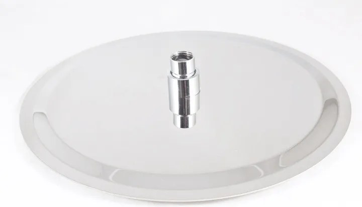 Gamma Round, kulatá sprchová nerezová hlavice 30 cm, chromová, GMA-KAT00674