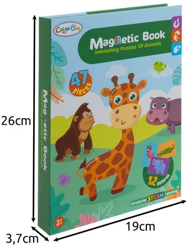 Iso Trade Magnetické puzzle - zvířata