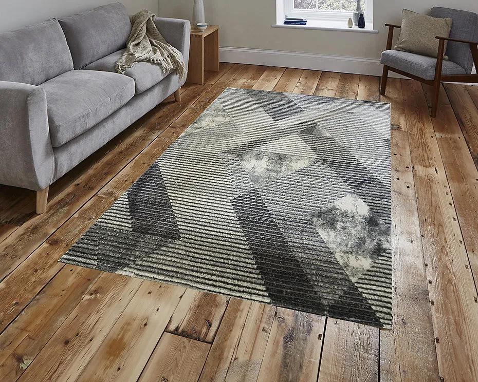 Berfin Dywany Kusový koberec Marvel 7602 Grey - 140x190 cm