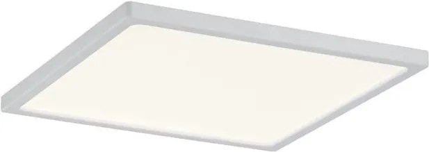 Paulmann 92938 Areo, bílé polozapuštěné svítidlo, 8W LED 3000K stmívatelné, 12x12cm, IP44