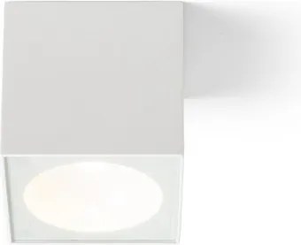 RED R13624 SENZA SQ stropní bílá čiré sklo 230V LED 6W IP65 3000K - RED - DESIGN RENDL
