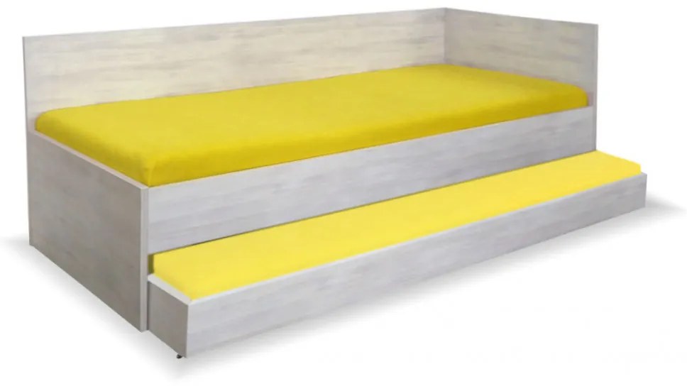 Zvýšená postel s přistýlkou Katty, 90x200 cm, lamino - Pravá , Buk icon