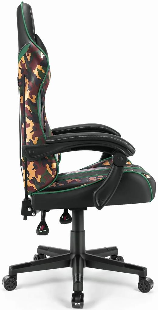 Herní židle HC-1005 Army