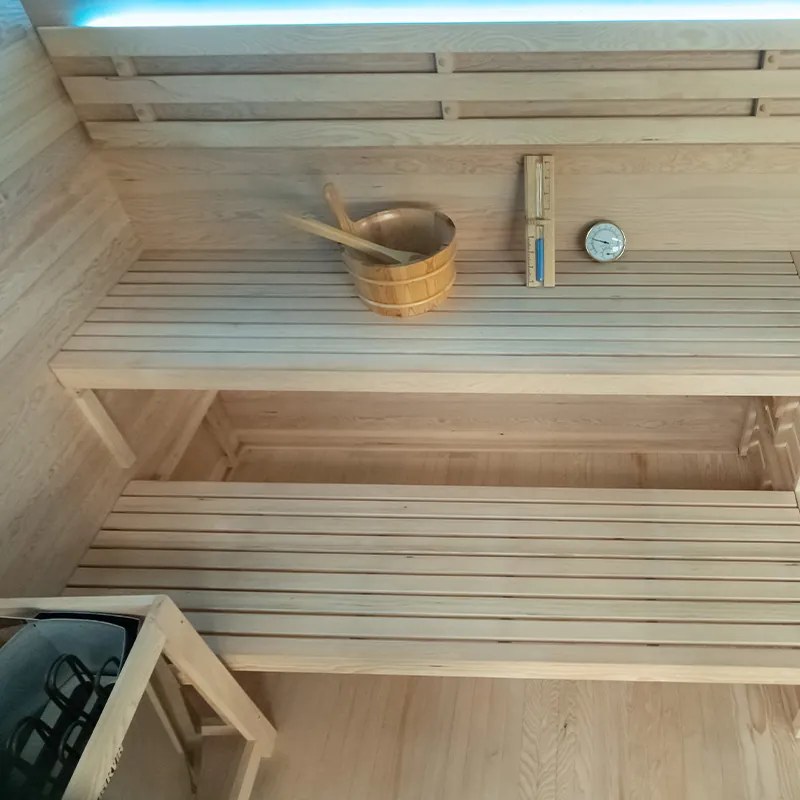 BPS-koupelny Finská sauna Relax  180x160, 4-5 osob