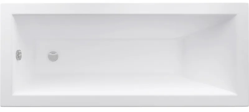 Mexen Cubik obdélníková vana 150 x 70 cm s pláštěm, Bílá - 55031507000X