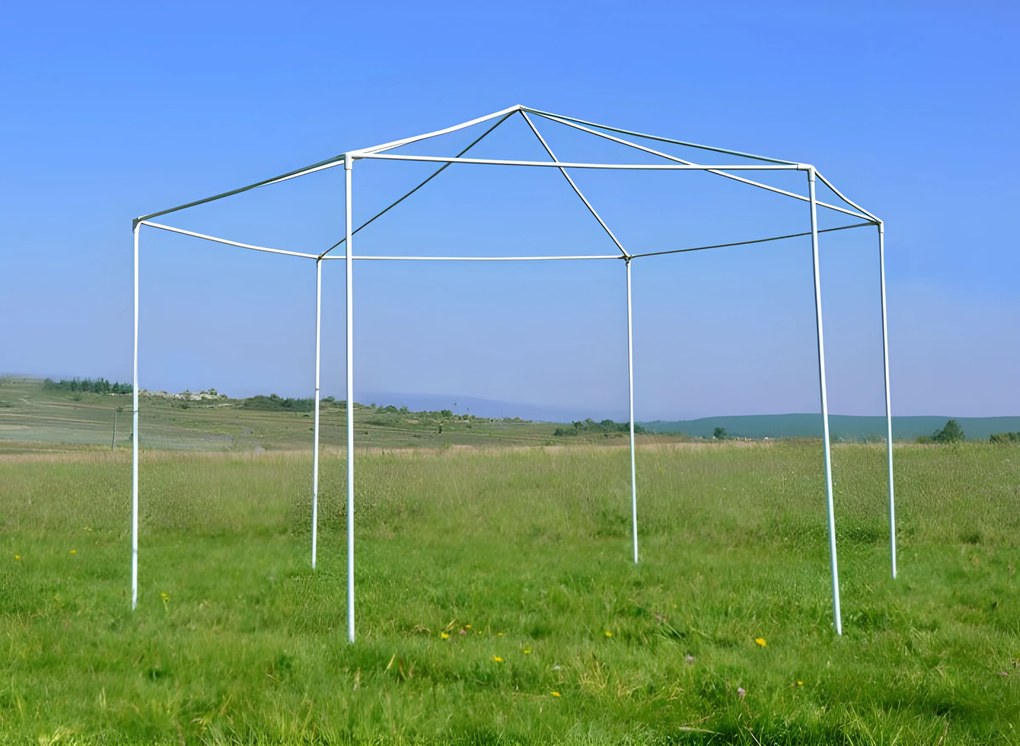 Zahradní párty stan Vivao 2x2 m bílý