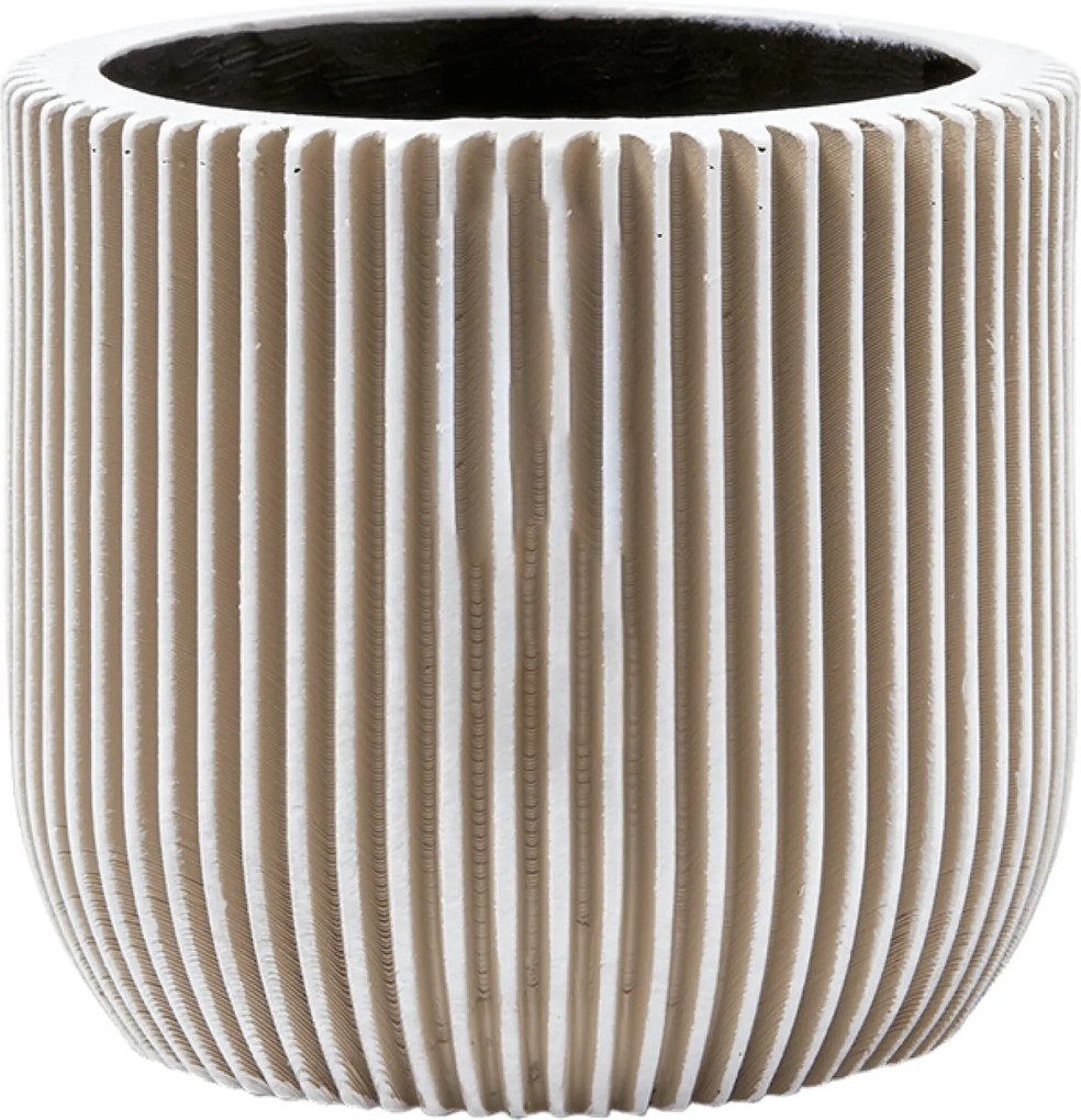 Capi Nature Groove Planter Ball Ivory Ø 24 cm / V 21 cm