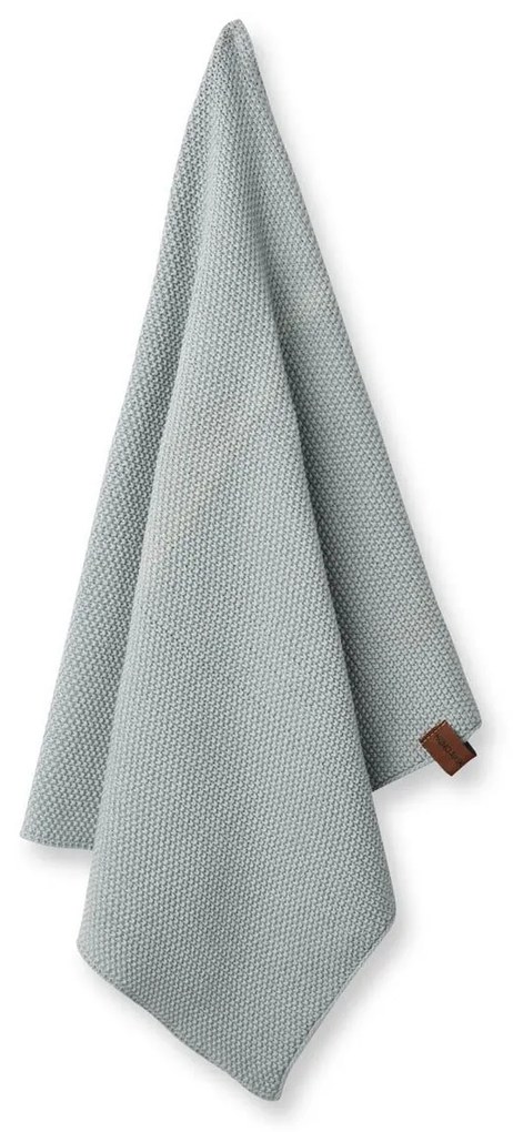 Humdakin Pletený kuchyňský ručník Stone 45 × 70 cm, šedá barva, textil
