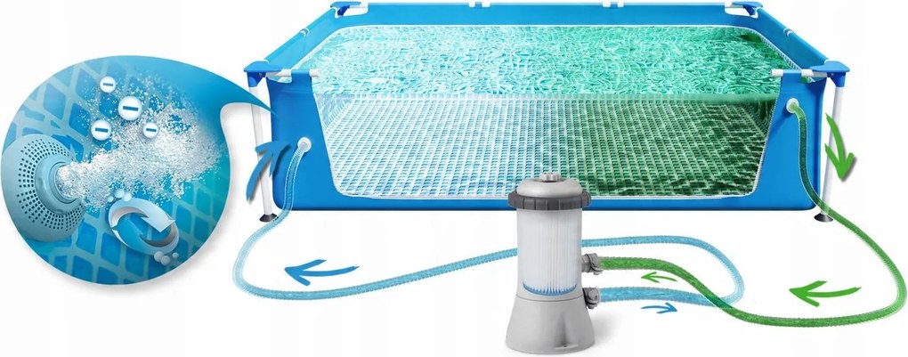 Obdélníkový bazén s rámem 15v1, 3x2m | Intex