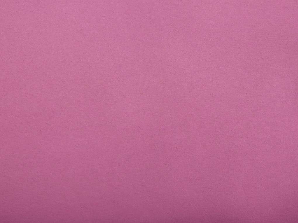 Bavlněné povlečení 135 x 200 cm růžové HARMONRIDGE Beliani