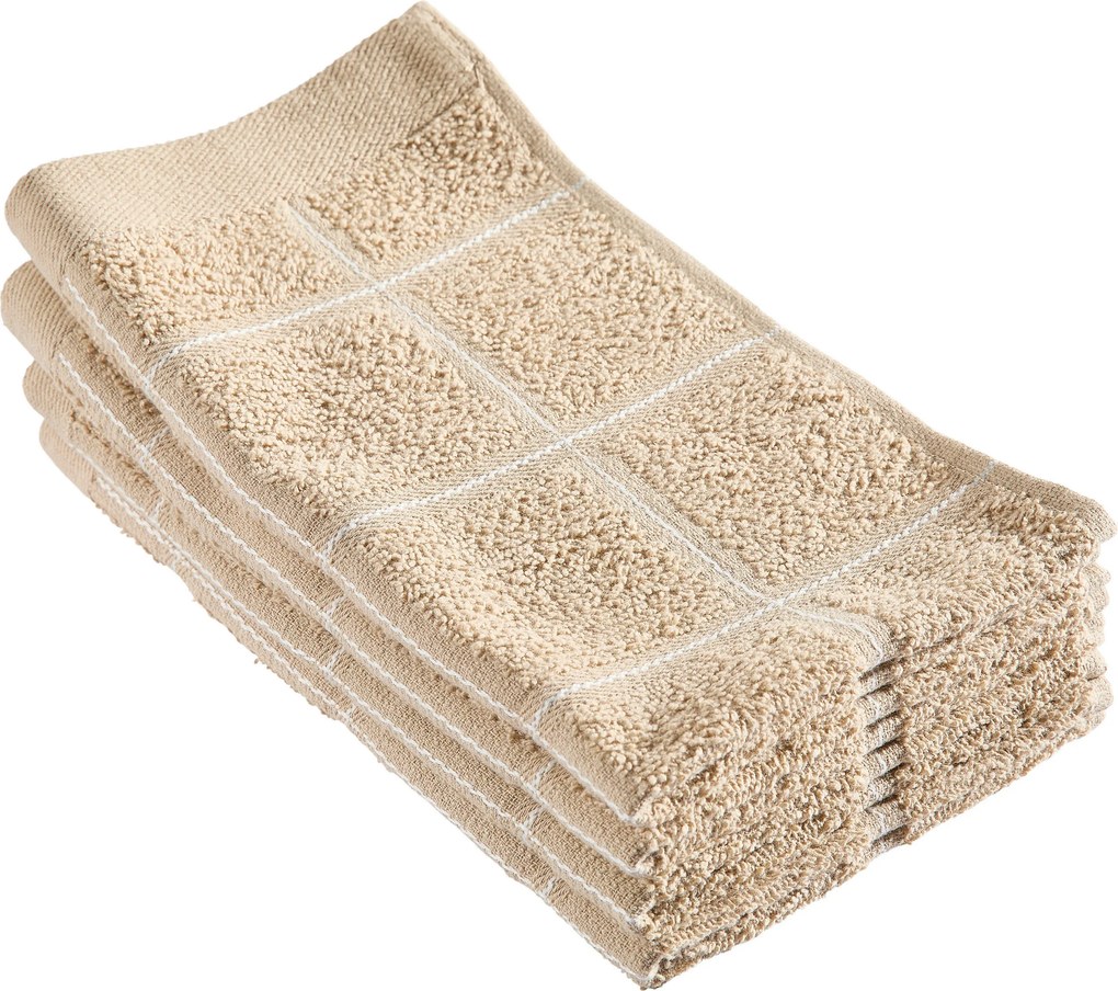 XXXLutz SADA RUČNÍKŮ PRO HOSTY, 30/50 cm, karamel Esposa - Sady ručníků - 003002000402