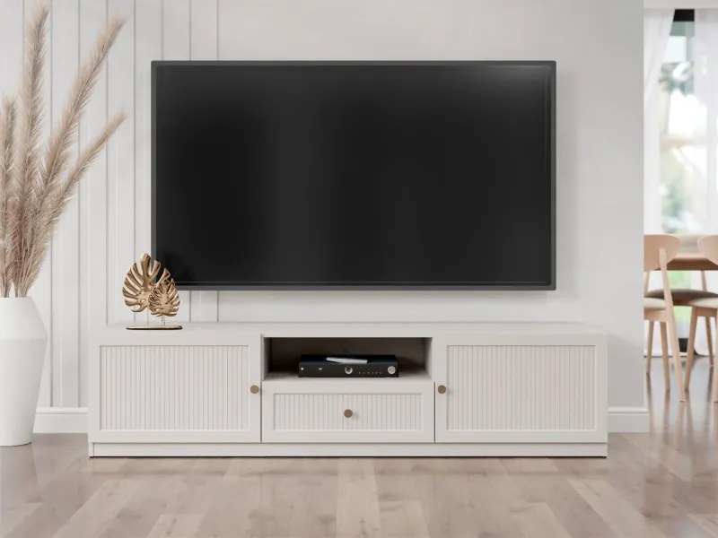 TV skříňka/stolek Keriste 2D1SZ, Barva: kašmír