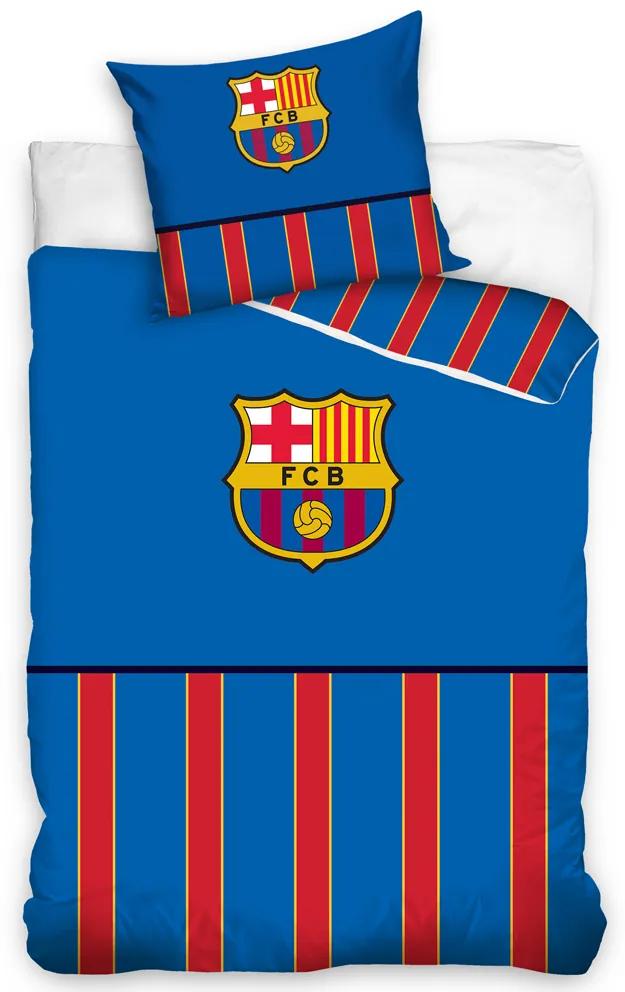 Fotbalové povlečení FC Barcelona Half of Stripes
