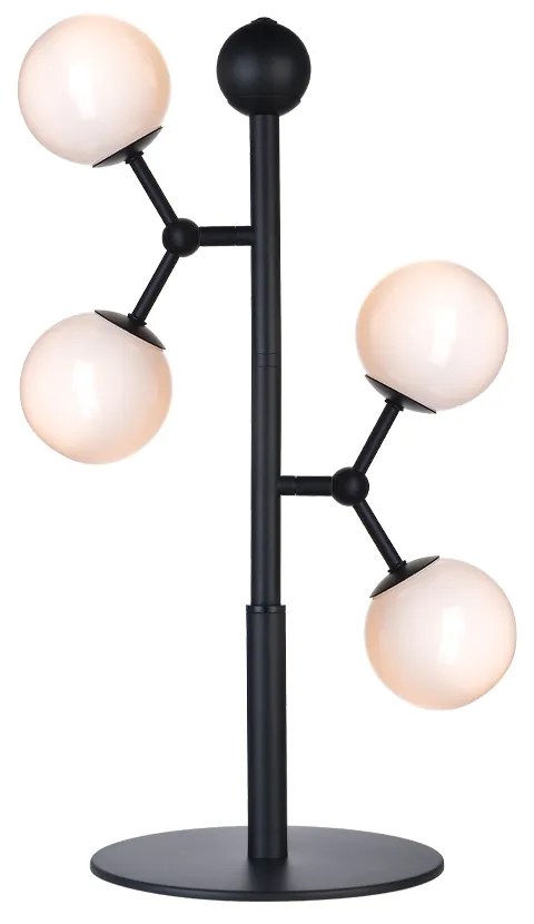 Stolní lampa Atom - opálová