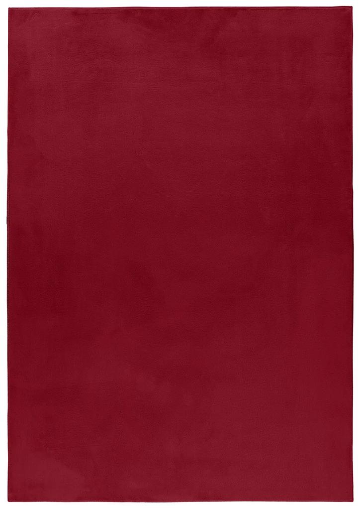Ayyildiz Kusový koberec POUFFY 5100, Červená Rozměr koberce: 120 x 120 cm