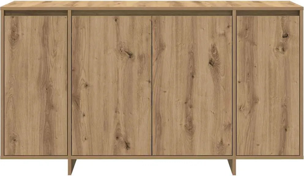 Servírovací skříň Artisanový dub 135 x 41 x 75 cm 3333894