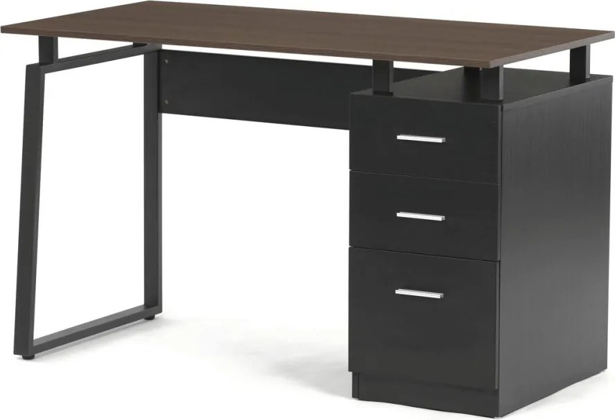 Kancelářský stůl APC-3218 OAK, melamin, ořech (120 x 60) cm
