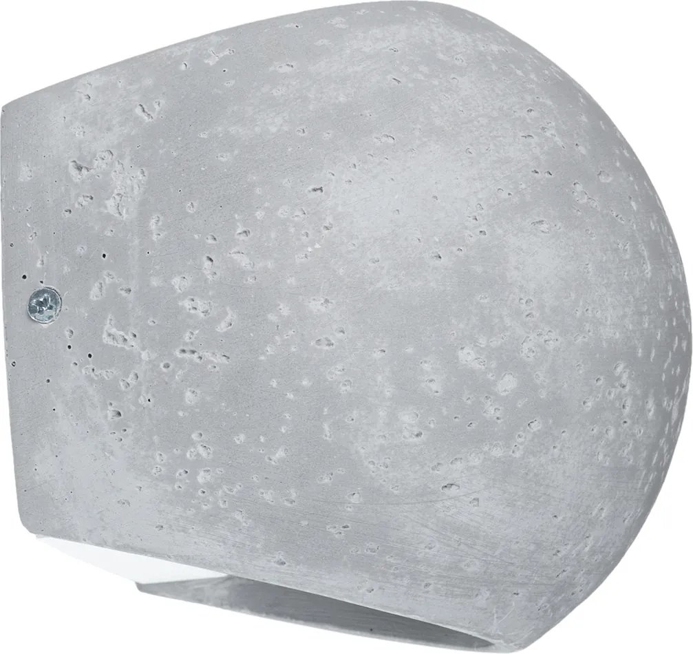 Sollux Lighting Nástěnné svítidlo GLOBE betonové