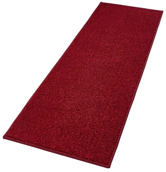 Hanse Home, Kusový koberec Pure 102616 Red, 80x150, červená, kancelář