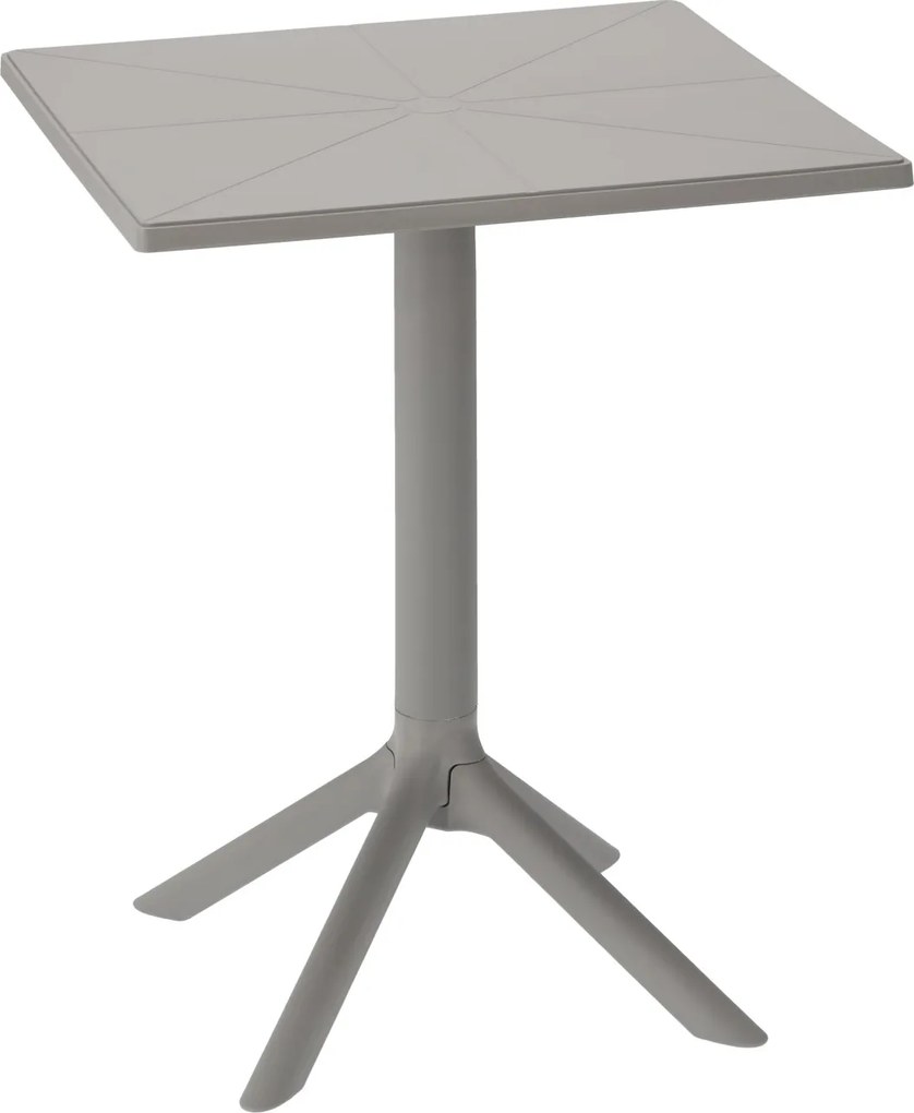 Zahradní stolek Fintro 60 cm šedý