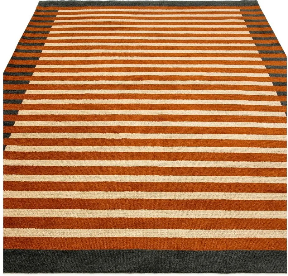 Oranžový koberec z recyklovaných vláken 120x170 cm Lois – MADE