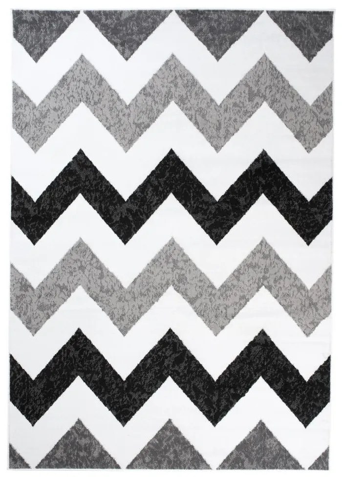 Kusový koberec PP Zero šedý 130x190cm