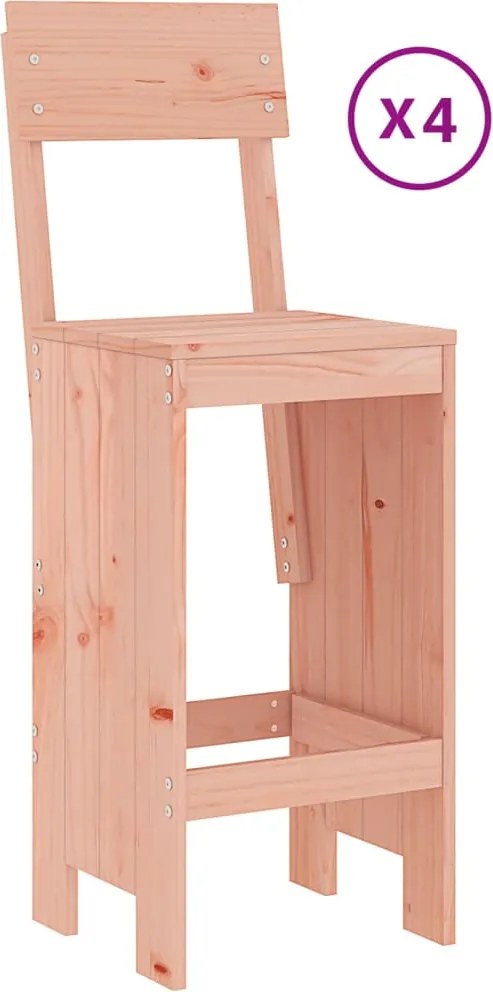 5dílný zahradní barový set masivní dřevo douglasky 3157810