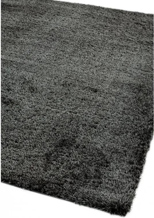 Černý koberec Trebbia Charcoal Rozměry: 120x170 cm