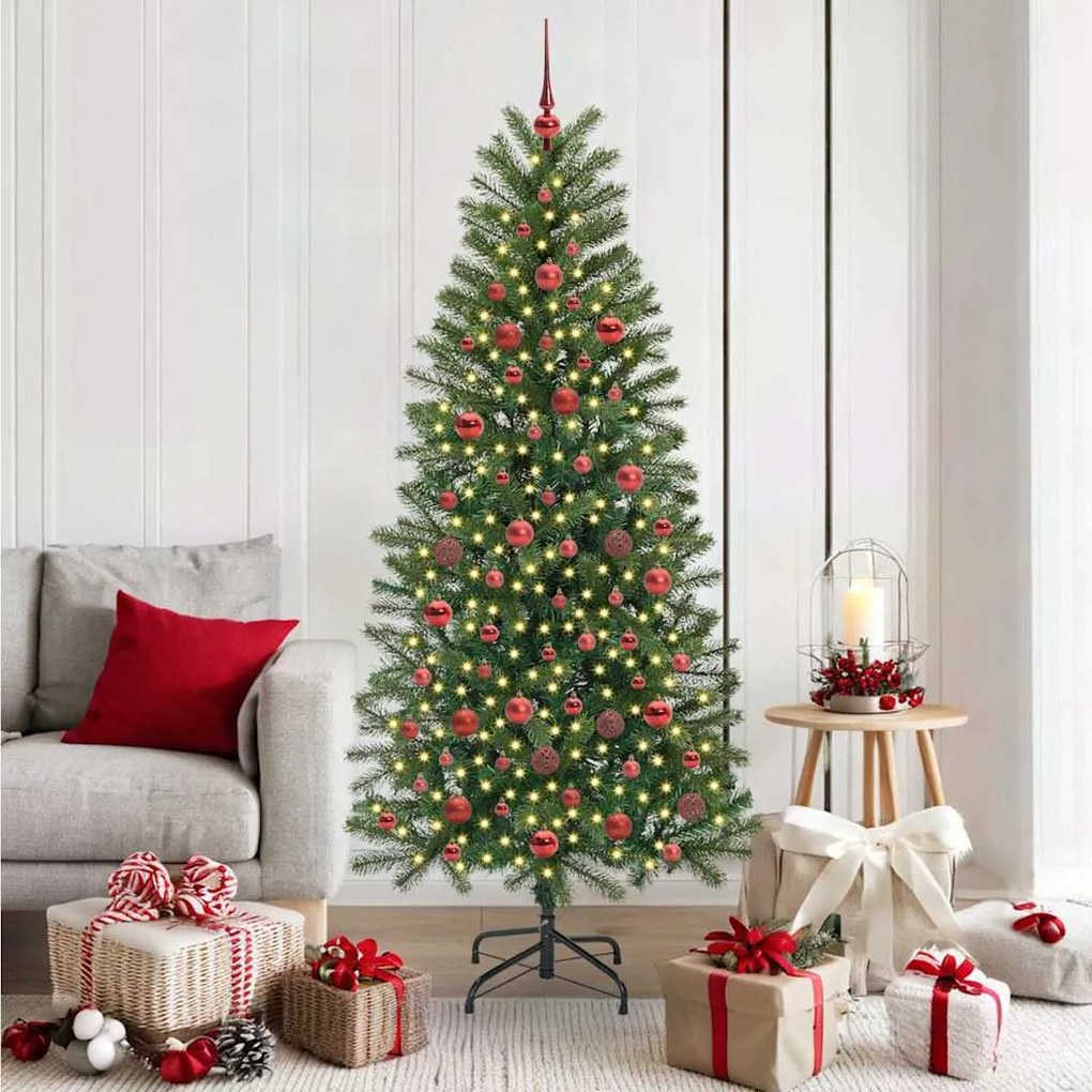 Umělý vánoční stromeček Zelená 180 cm PE a PVC 3397354