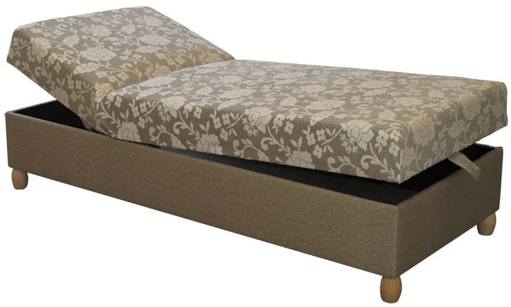 Polohovací jednolůžkové postele včetně matrace a roštu | BIANO