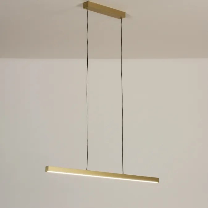 Závěsné designové LED svítidlo nad stůl Corciano Gold