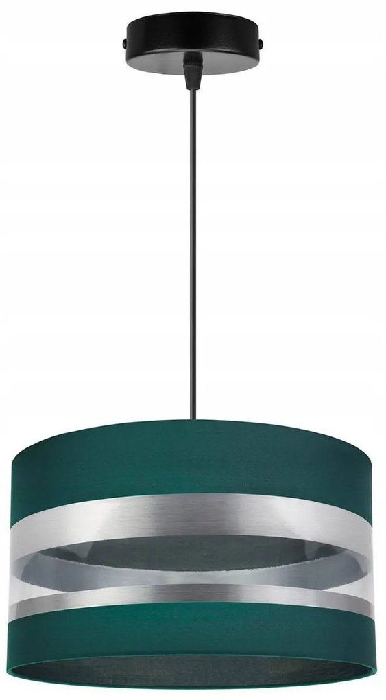 Závěsné svítidlo Intense Chrome, 1x textilní stínítko (výběr ze 6 barev), (výběr ze 3 barev konstrukce), (fi 35cm)